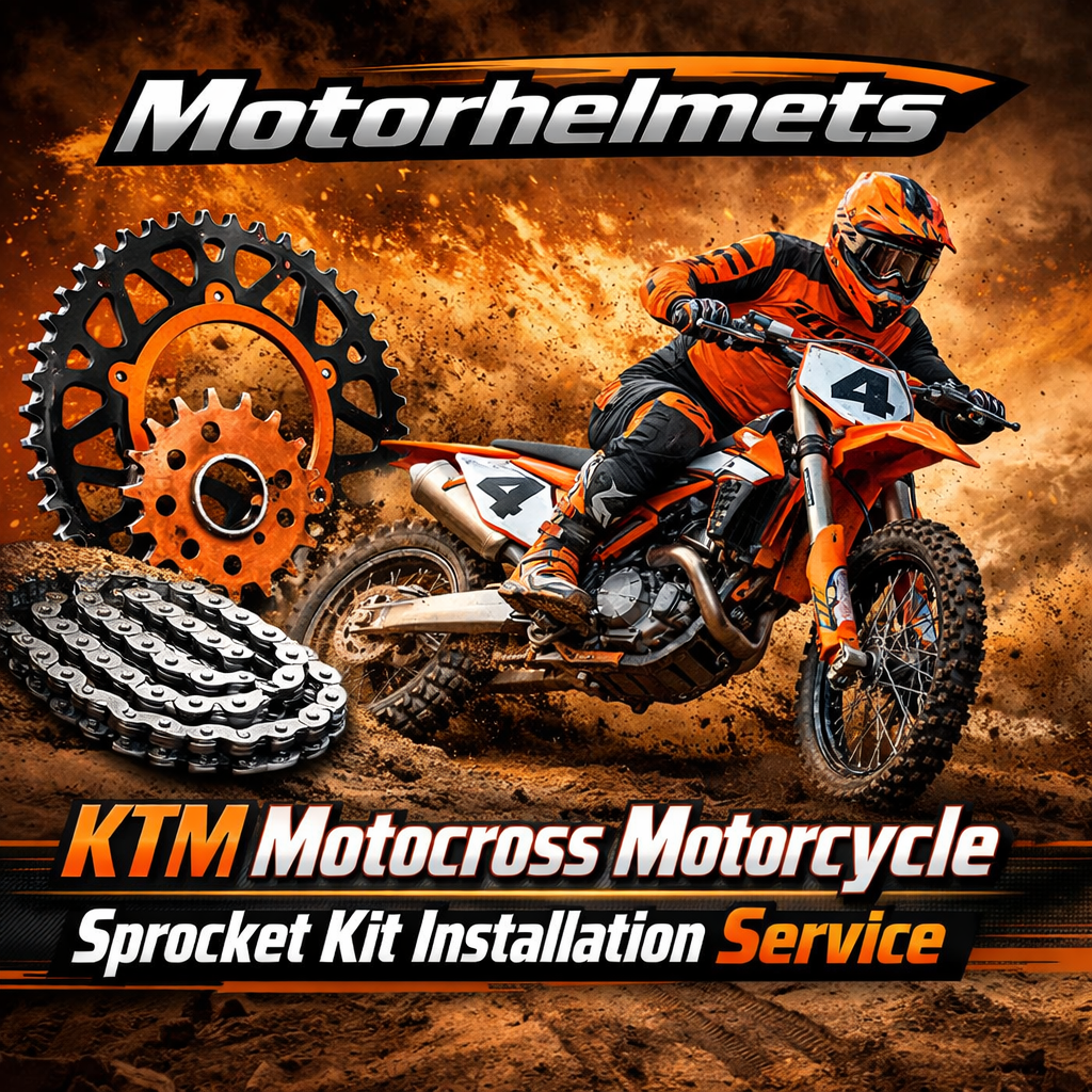 KTM Motocross Sprocket Kit Installation & Gear Ratio Setup | Fullerton ...