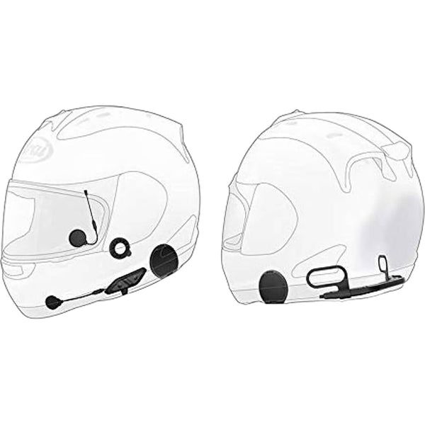 Sena 10U Bt W/Handlebar Remote For Arai FF Helmets Communication Head ...