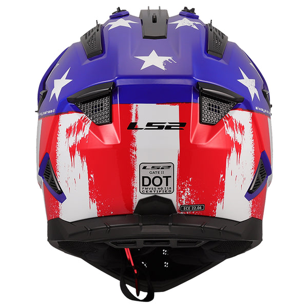 LS2 Gate II Battle Scar Adult Off-Road Helmets – Motorhelmets.com ...