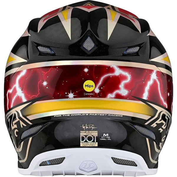 Troy Lee Designs SE5 Carbon Lightning MIPS Adult Off-Road Helmets (Bra ...