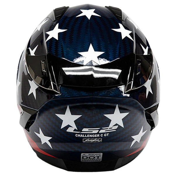 LS2 Challenger C Americarbon Adult Street Helmets (Brand New ...