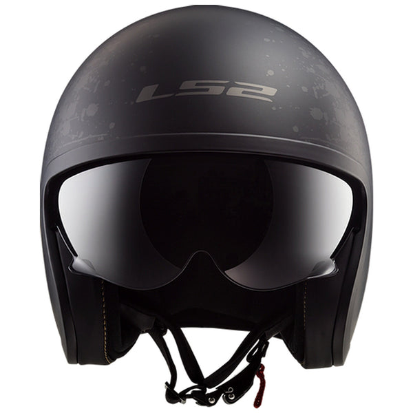LS2 Spitfire Black Flag Open Face Adult Cruiser Helmets (Brand New ...
