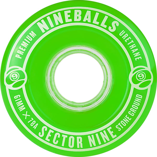 Sector 9 78A Nineballs Skateboard Wheels (BRAND NEW) – Motorhelmets.com ...