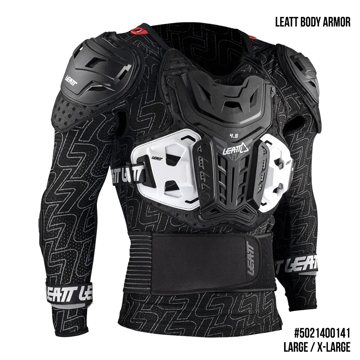 Leatt Body Protector Adult Off-Road Body Armor Club Buy – Motorhelmets ...