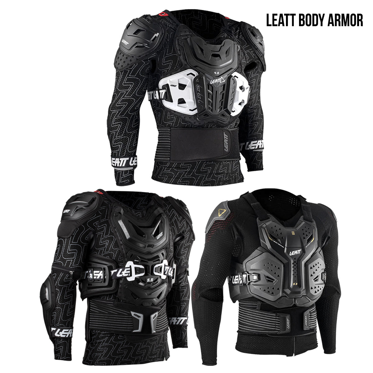 Leatt Body Protector Adult Off-Road Body Armor Club Buy – Motorhelmets ...