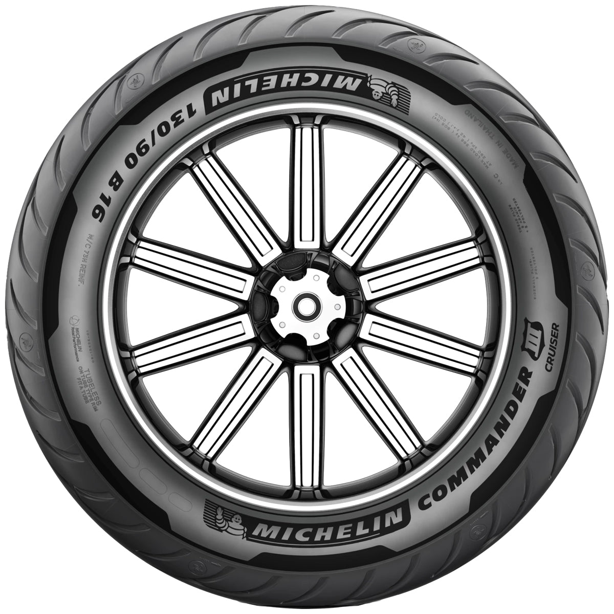 Michelin Commander III Harley Davidson and Metric Cruiser Front Tires ...